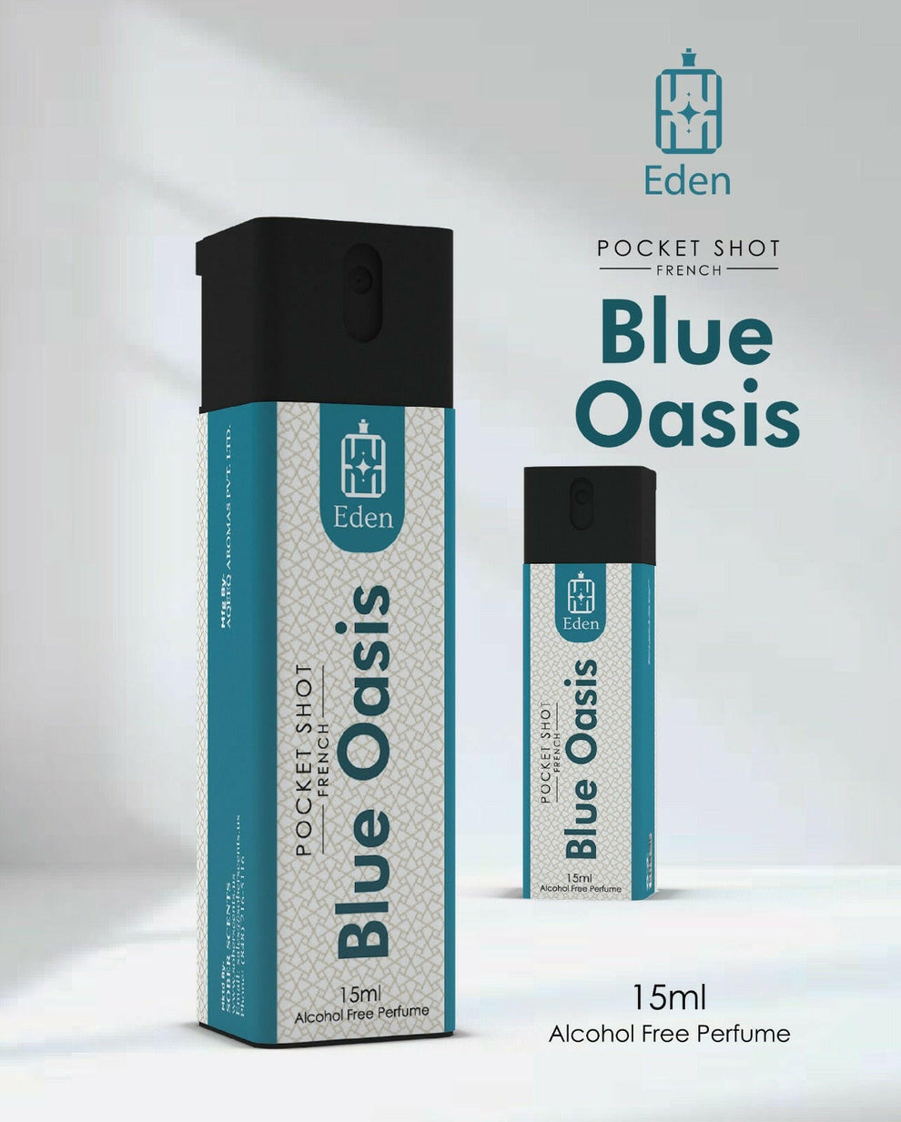Blue Oasis - Alcohol-Free Perfume | Sober Scents